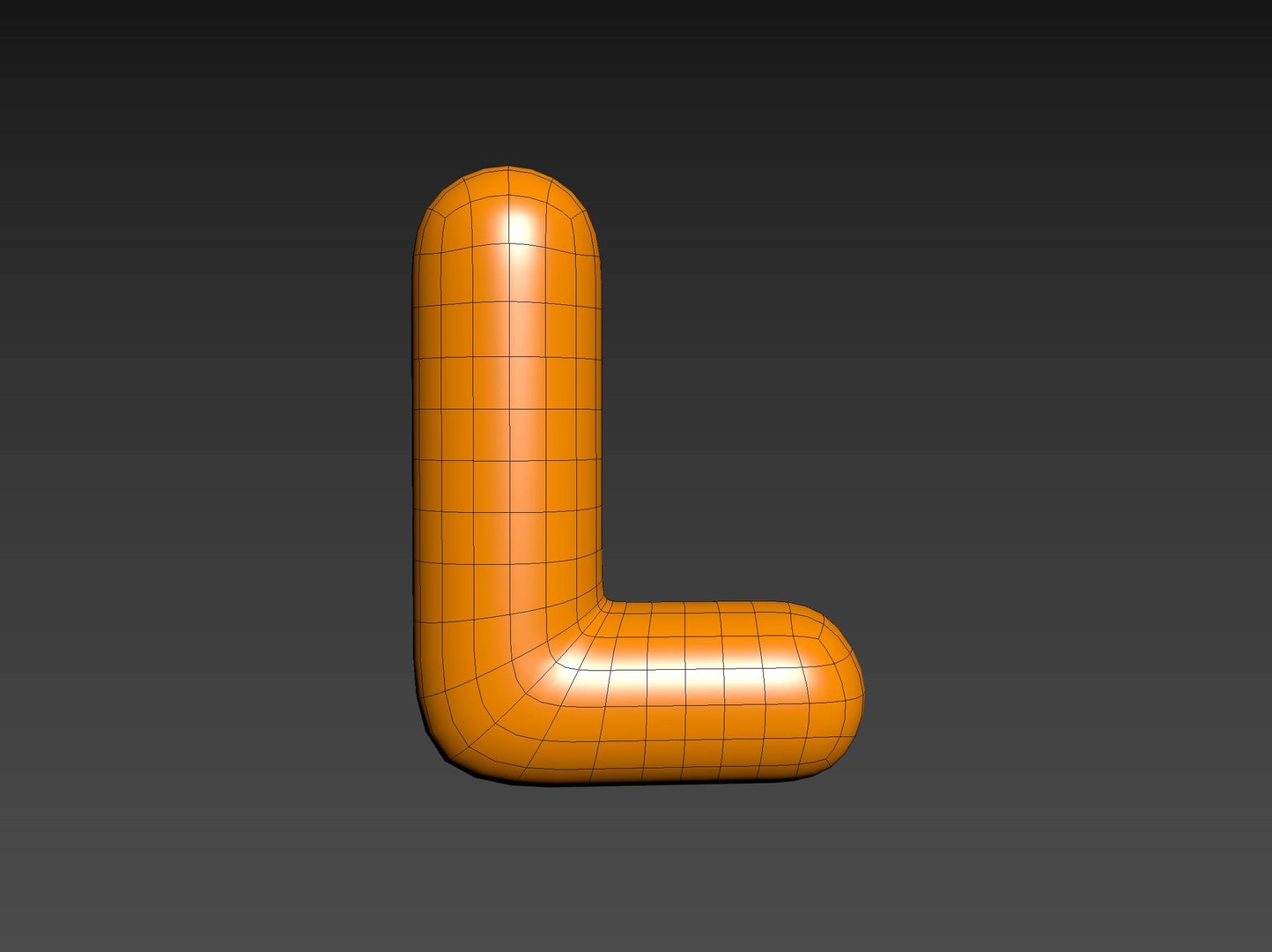 L Alphabet Model - TurboSquid 2302229