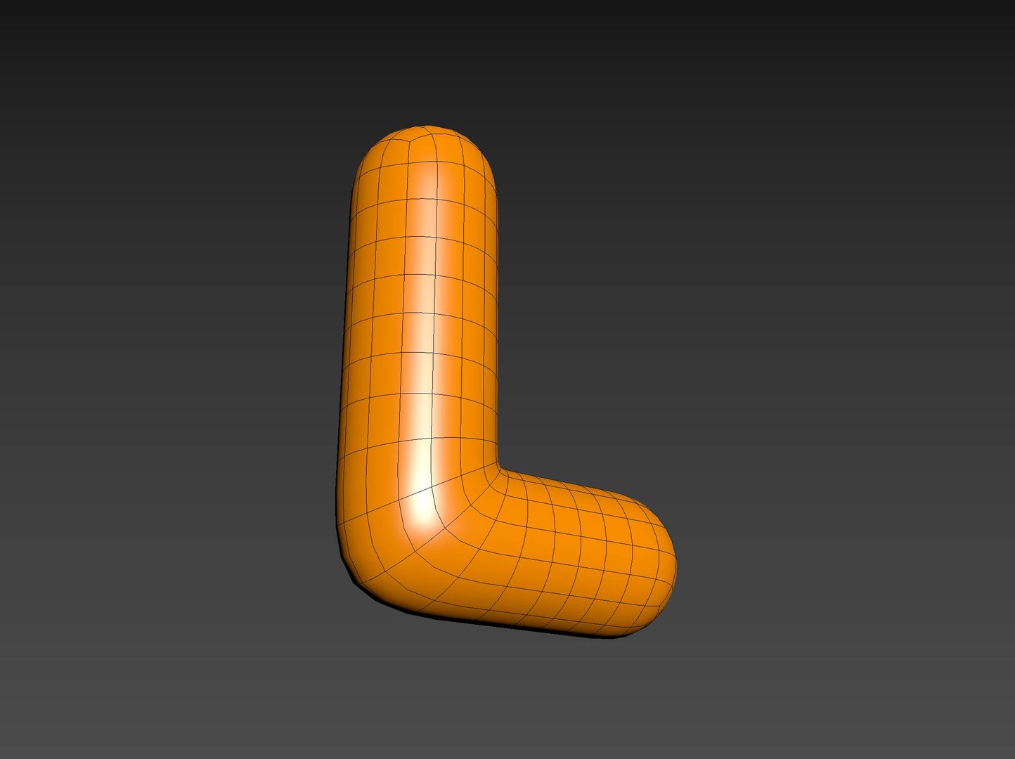 L Alphabet Model - TurboSquid 2302229