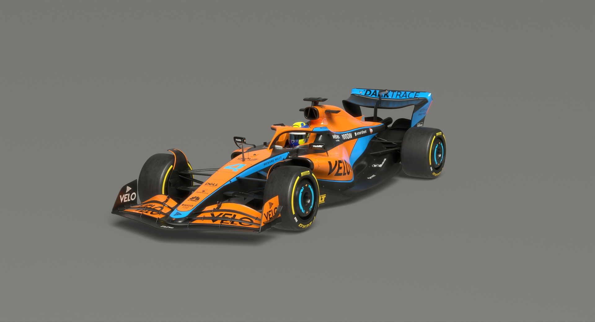 Modello 3D McLaren MCL36 F1 Team Stagione 2022 Auto da corsa di Formula ...