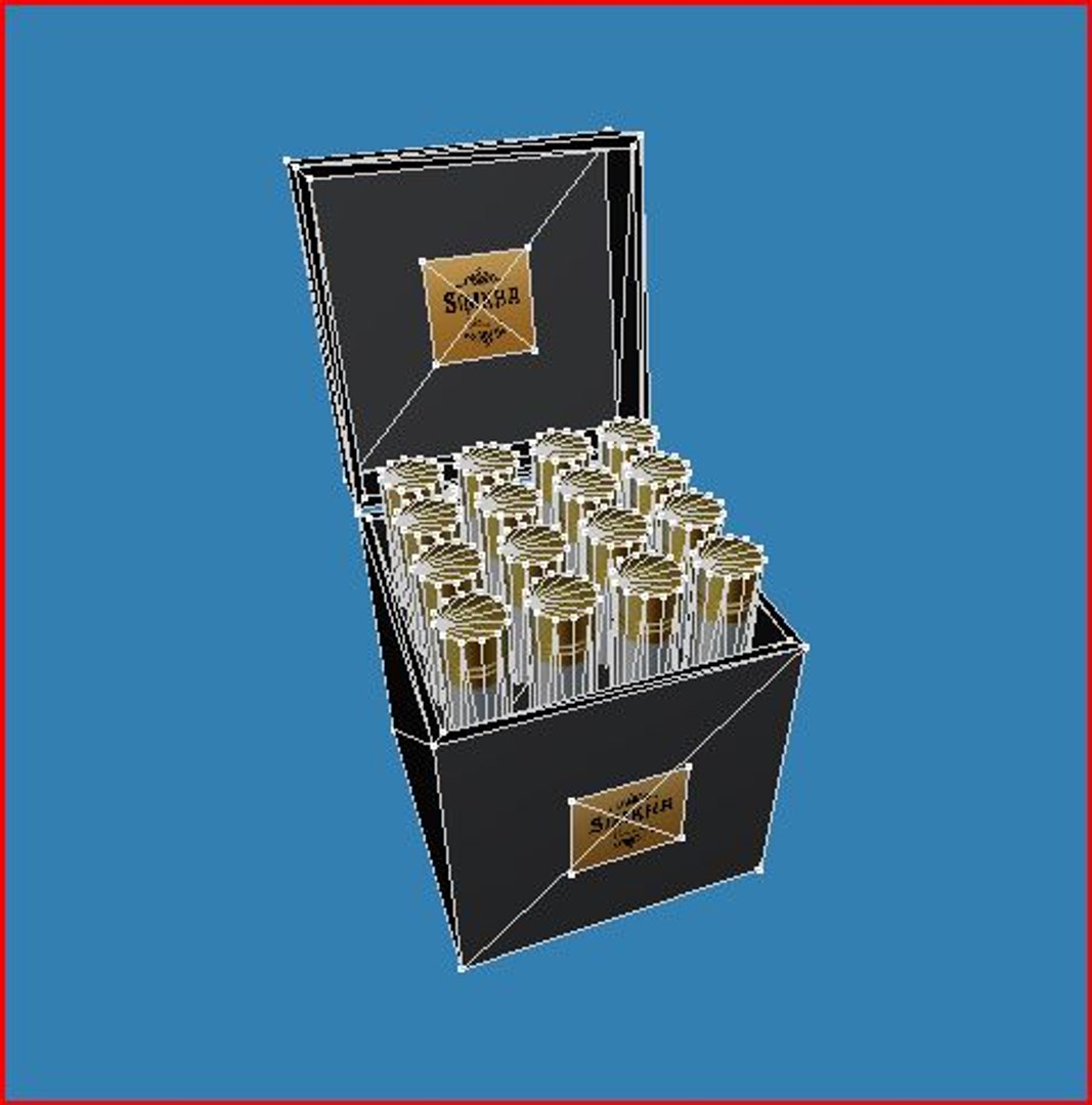 3d Model Fancy Cigar Display