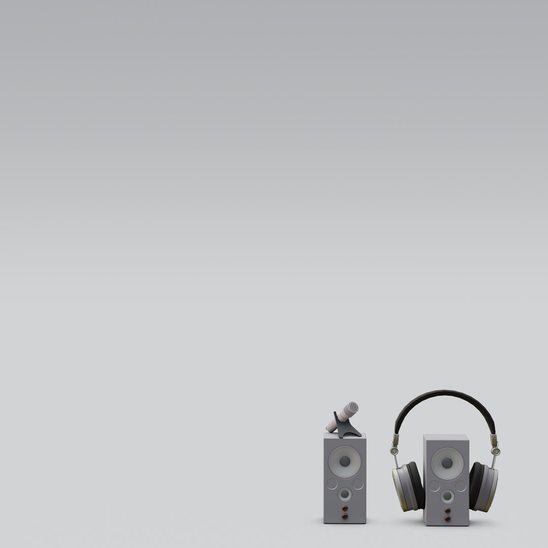 3D Sound For PC - TurboSquid 1986411