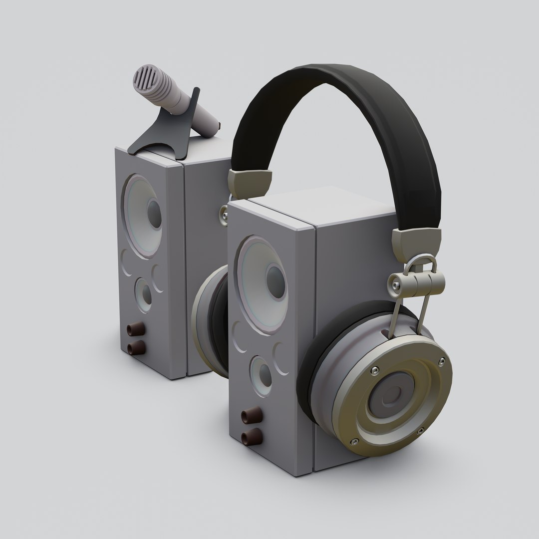 3D Sound For PC - TurboSquid 1986411