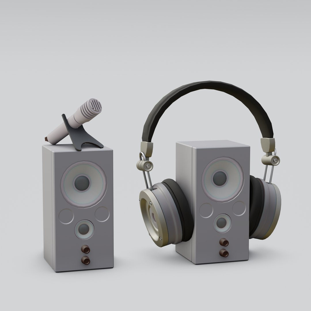 3D Sound For PC - TurboSquid 1986411