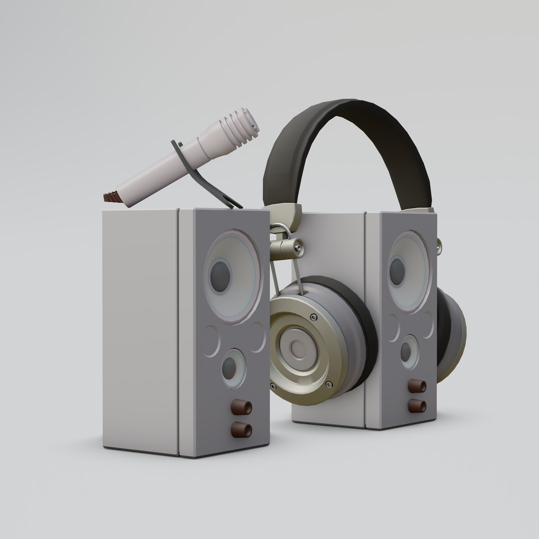 3D Sound For PC - TurboSquid 1986411