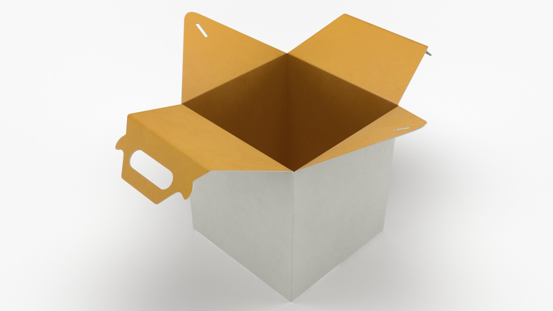 Food Box Open 03 model - TurboSquid 1785691