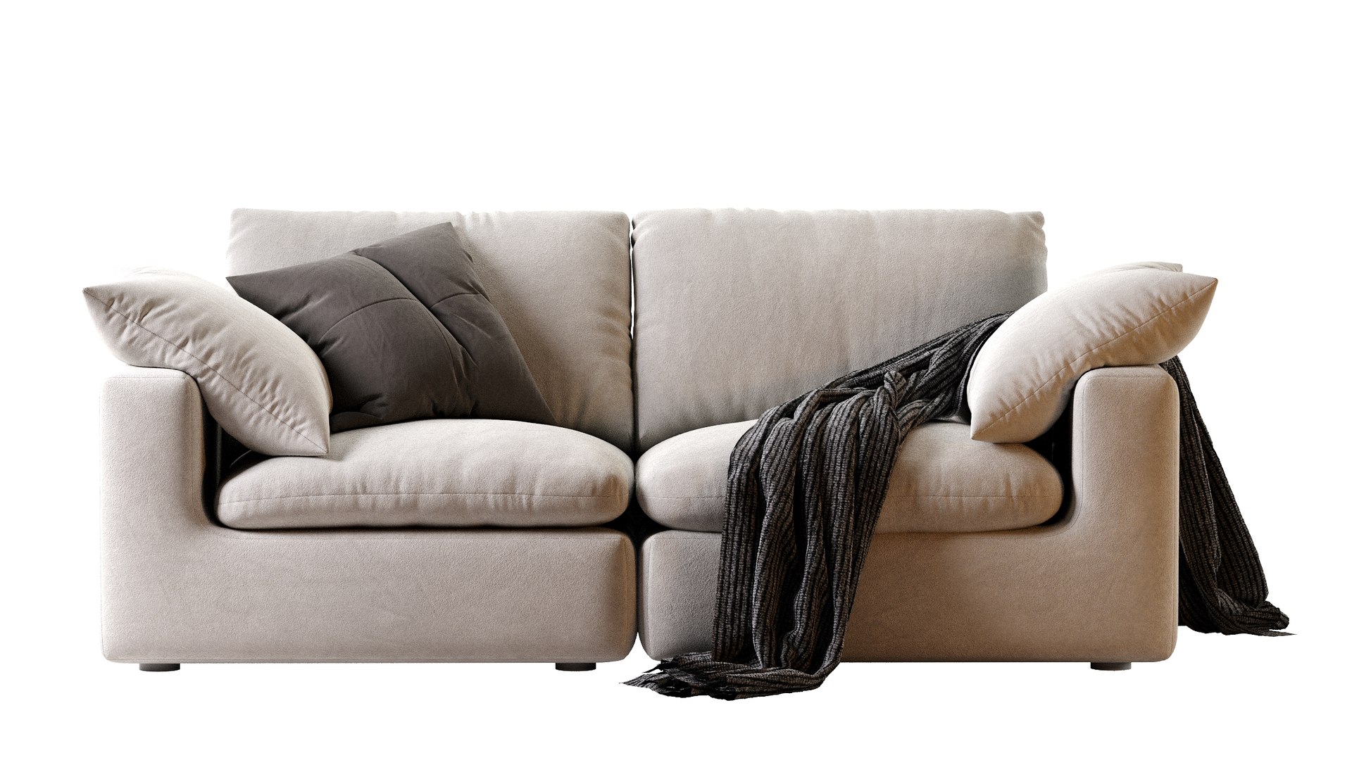 Dawson Sofa model - TurboSquid 2109761