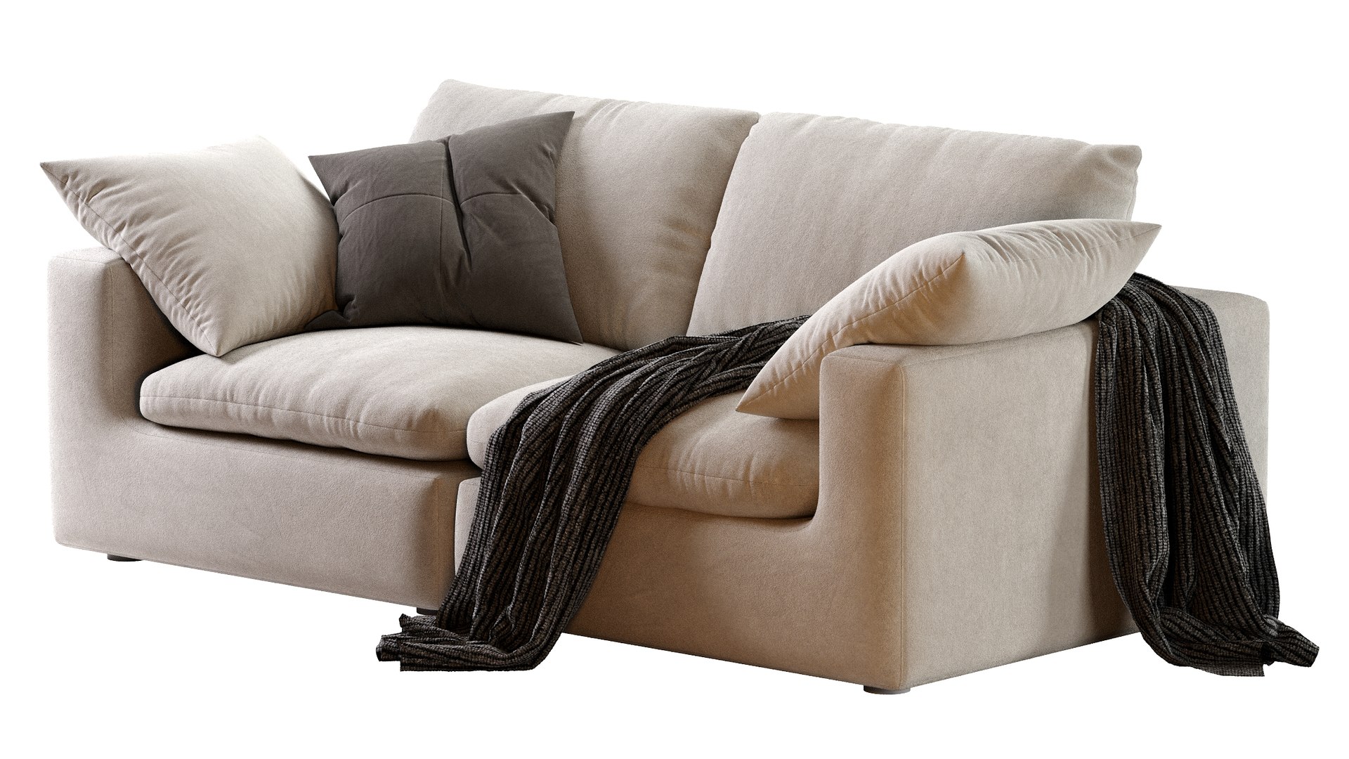 Dawson Sofa model - TurboSquid 2109761