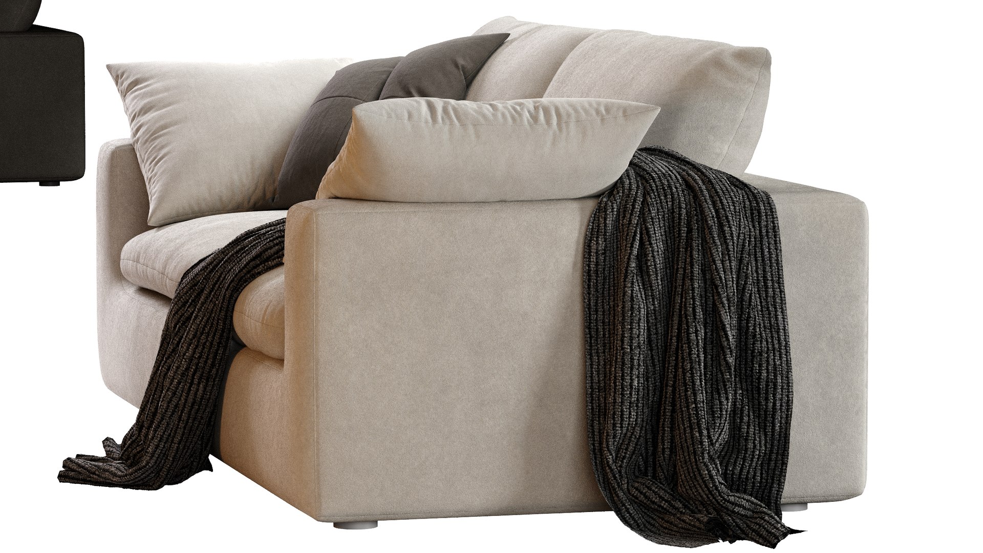 Dawson Sofa model - TurboSquid 2109761