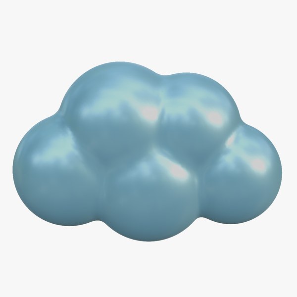 modelo 3d Nube azul - TurboSquid 2081870