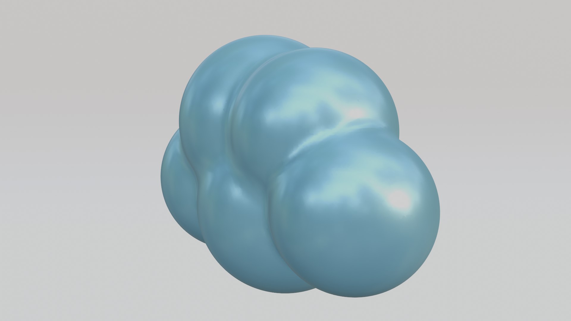 3D Blue Cloud Model - TurboSquid 2081870