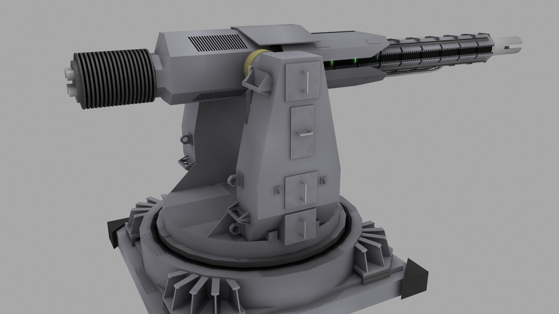 Laser Turret 3ds