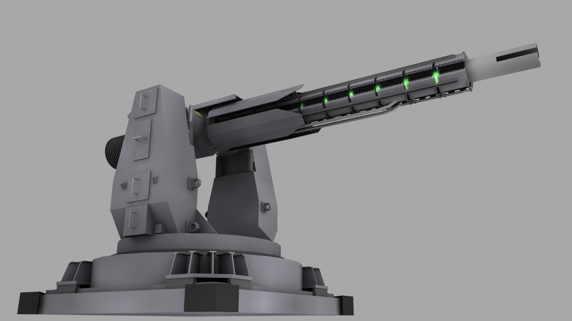Laser Turret 3ds