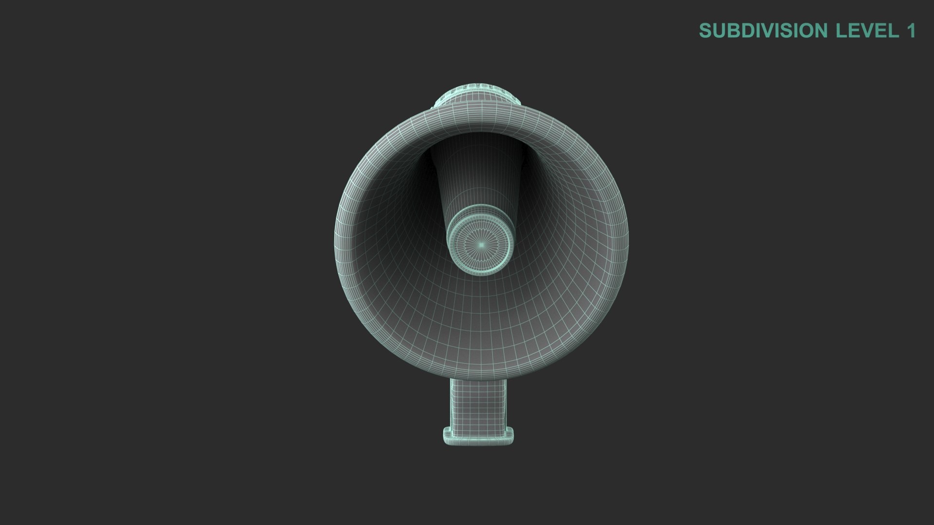 Megaphone 3D Model - TurboSquid 2082690