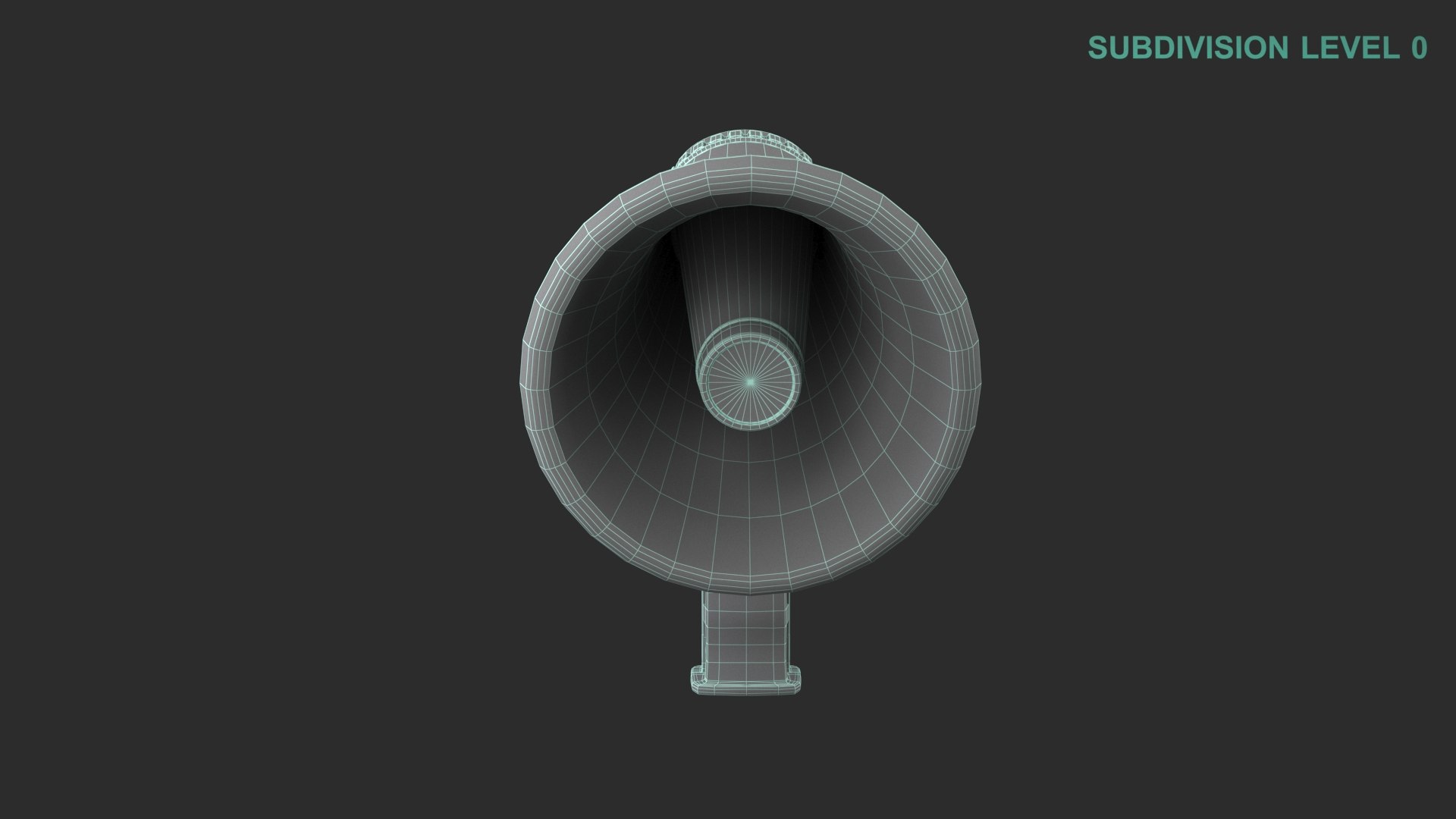 Megaphone 3D Model - TurboSquid 2082690