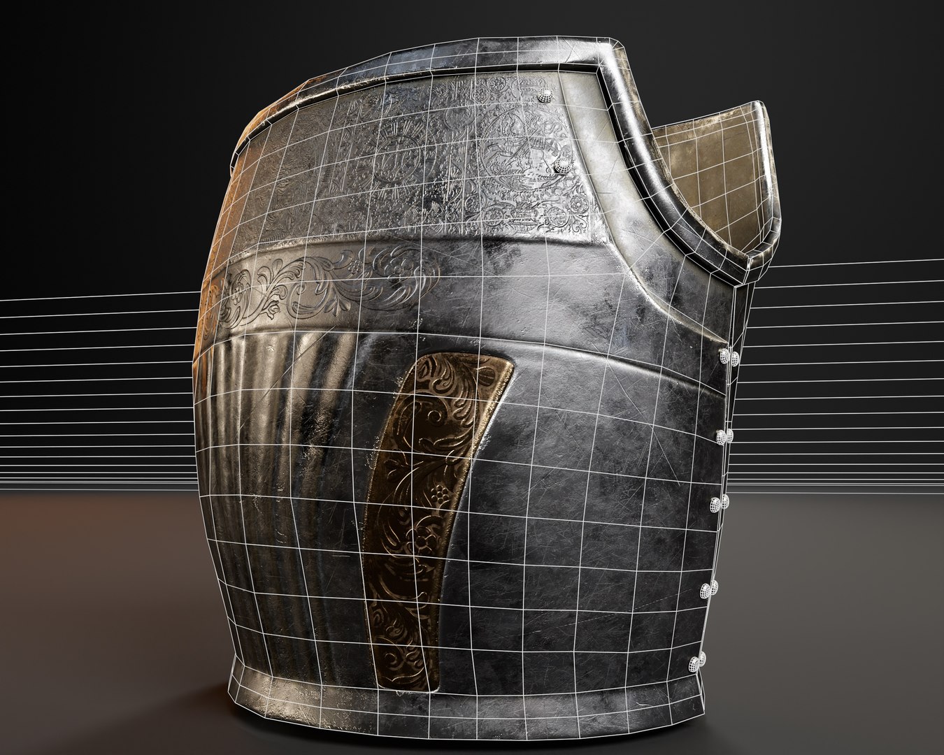 Medieval Female Armor 3D - TurboSquid 2405402