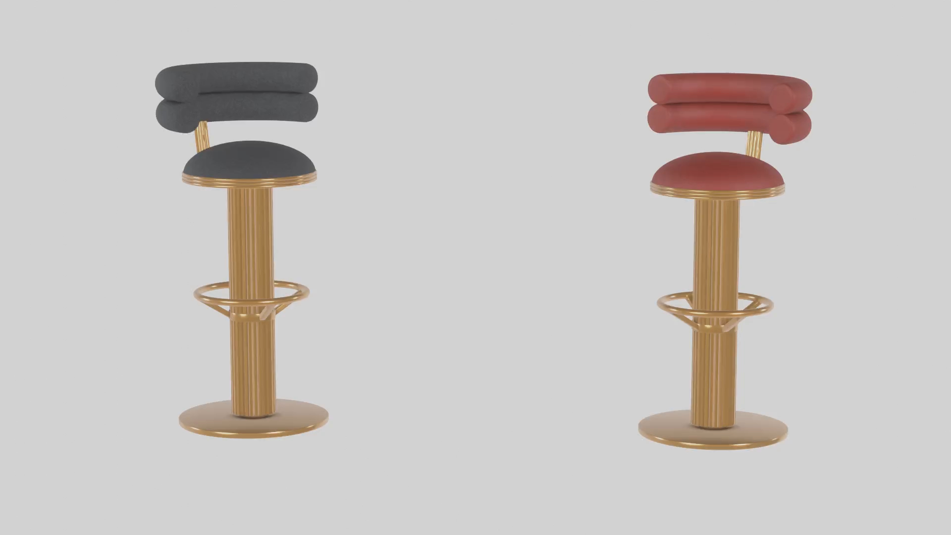 Tall Round Modern Chair 3d Model Model - TurboSquid 1970391