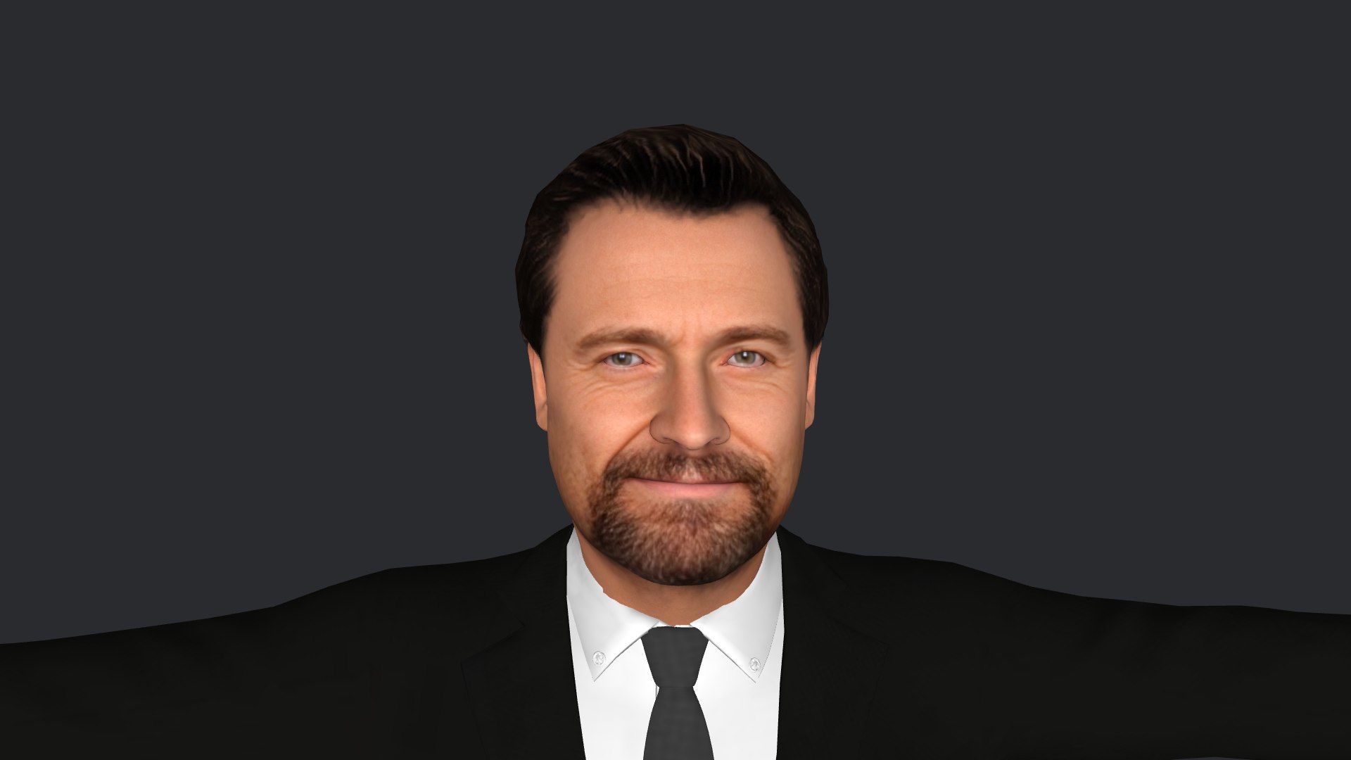 3D Hugh Jackman Hyper Realistic Full Body Fully Rigged 3D Character ...