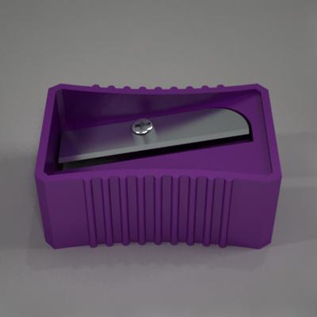 3d Model Of Pencil Sharpener