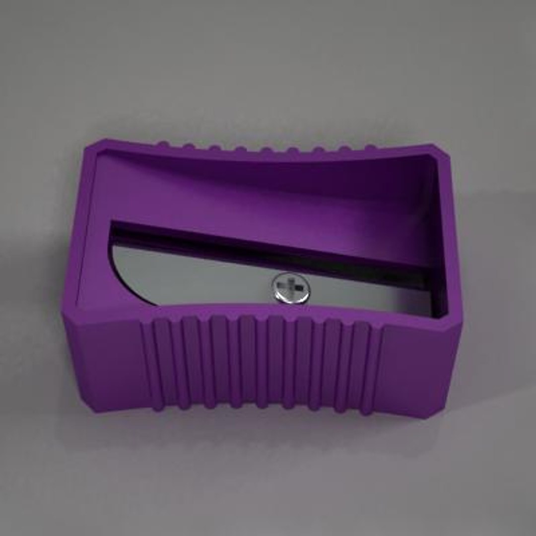 3d Model Of Pencil Sharpener