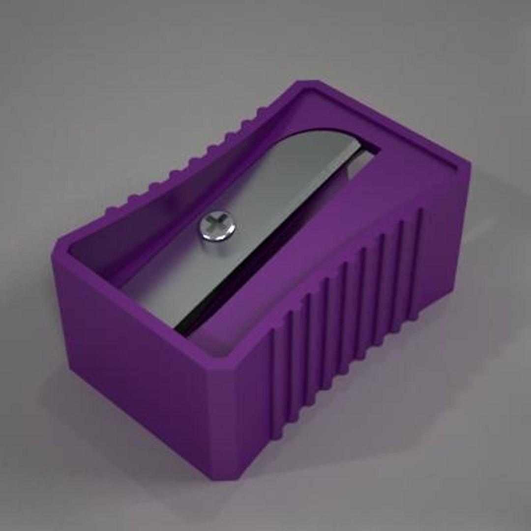 3d Model Of Pencil Sharpener