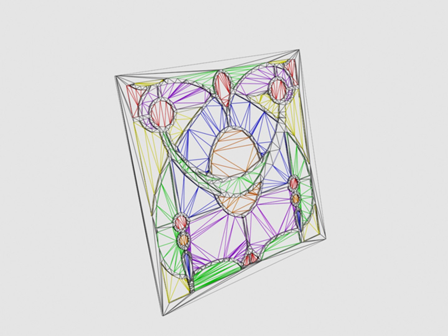 3d Model Stained Glass Window