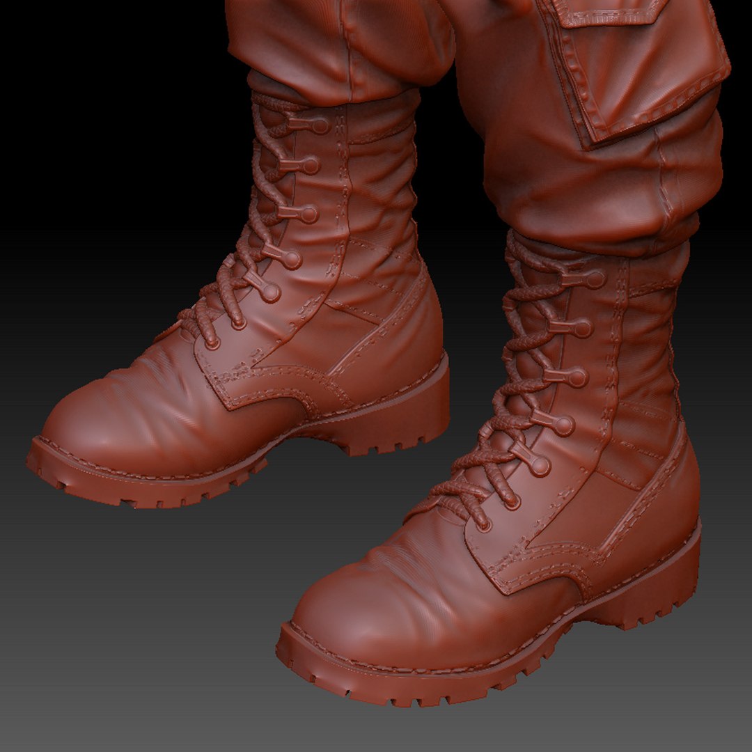 Arab Soldier Mercenary 3d 3ds