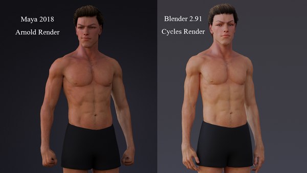 Male Base Normal 3D model - TurboSquid 1727490