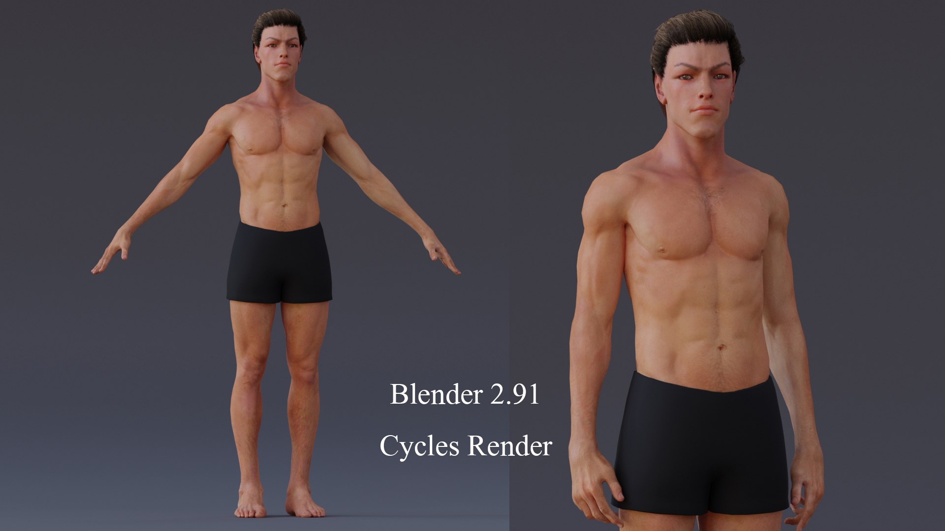 Male Base Normal 3D Model - TurboSquid 1727490