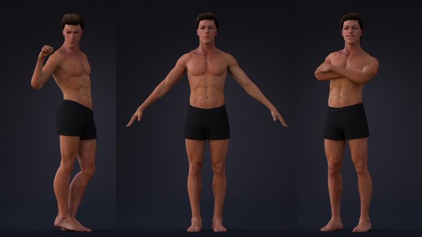 Male Base Normal 3D model - TurboSquid 1727490
