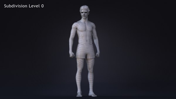 Male Base Normal 3D model - TurboSquid 1727490