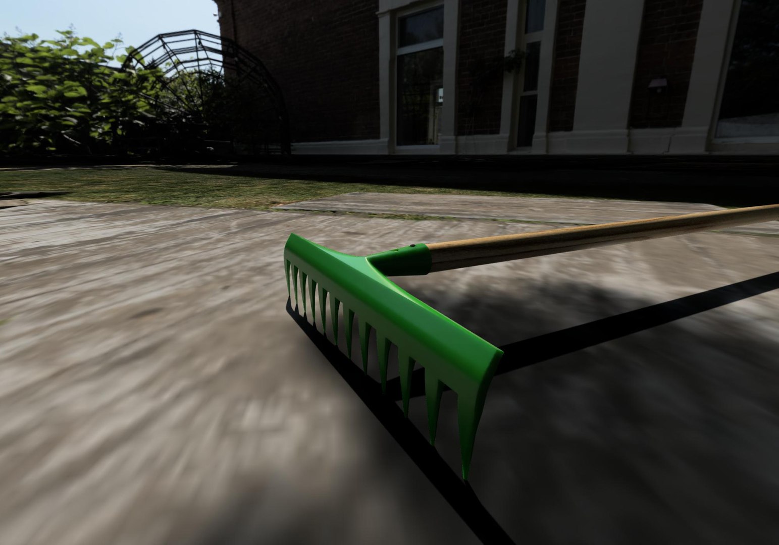 3D Garden Rake Model - TurboSquid 2001822