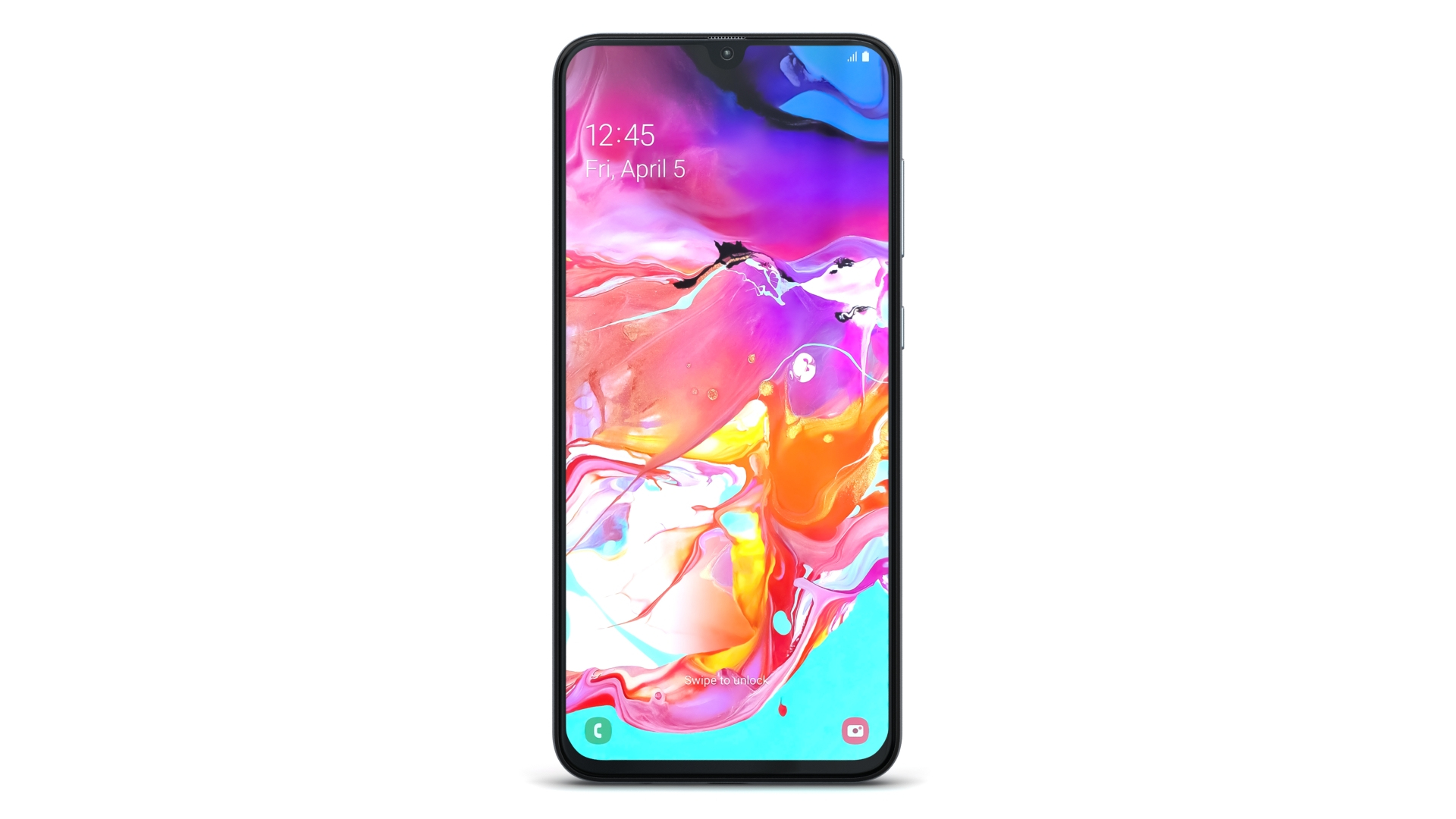 Samsung Galaxy A70 White 3D Model - TurboSquid 1453463