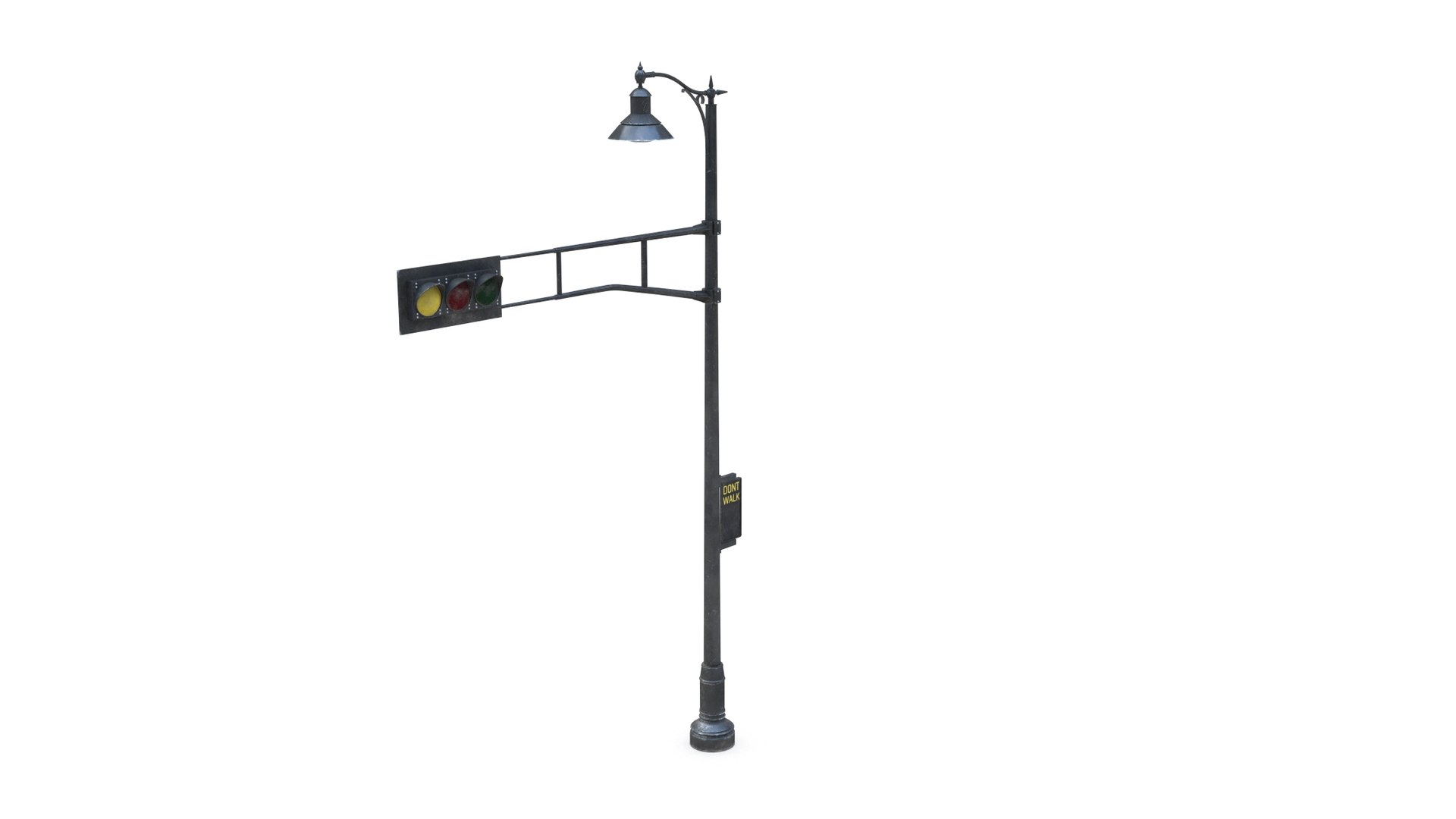 3D Street Light Model - TurboSquid 1453478