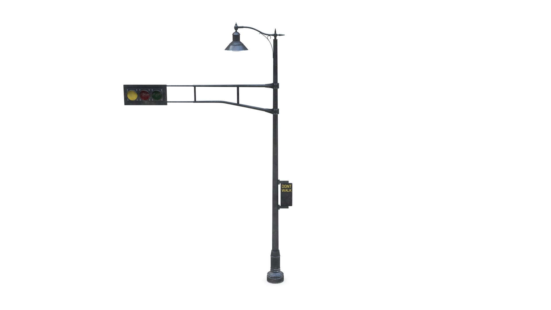 3D Street Light Model - TurboSquid 1453478