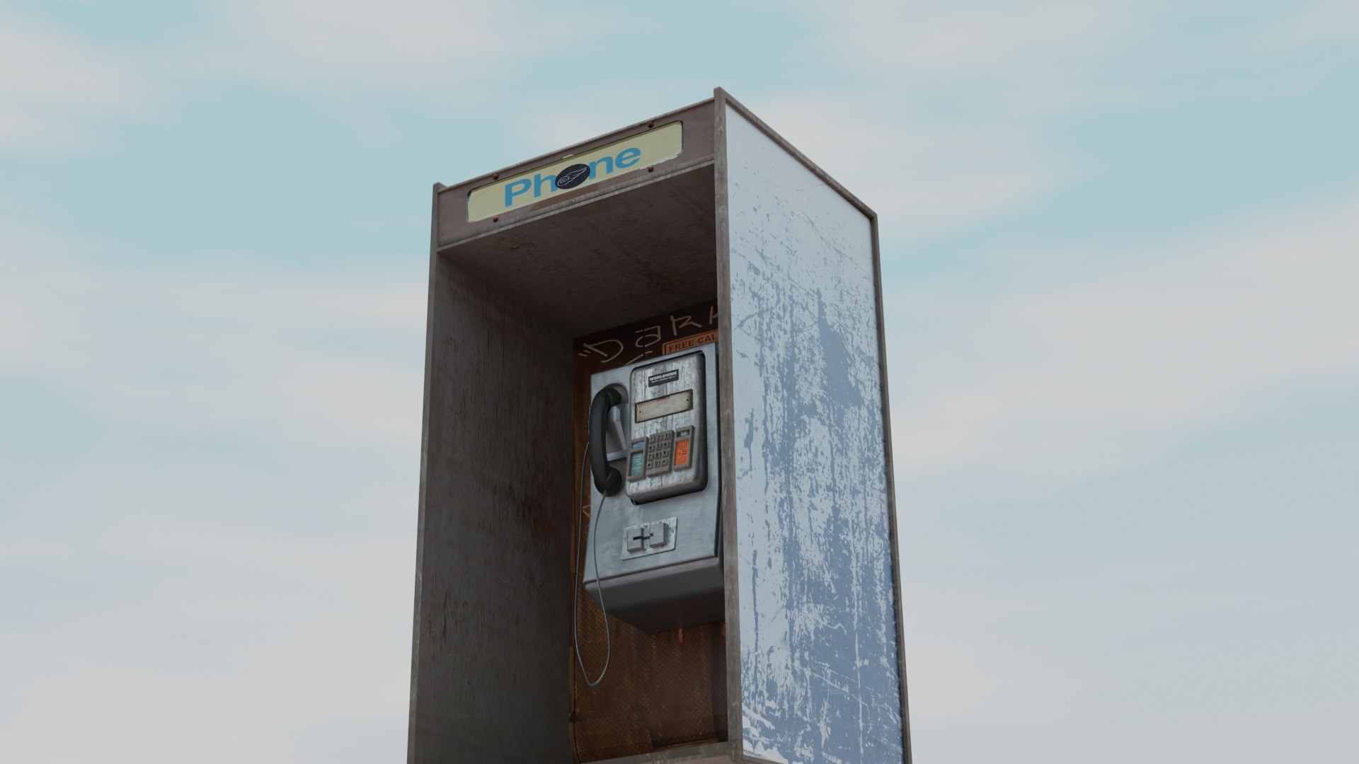 3D Phone Booth Collection Pack Model - TurboSquid 1938693