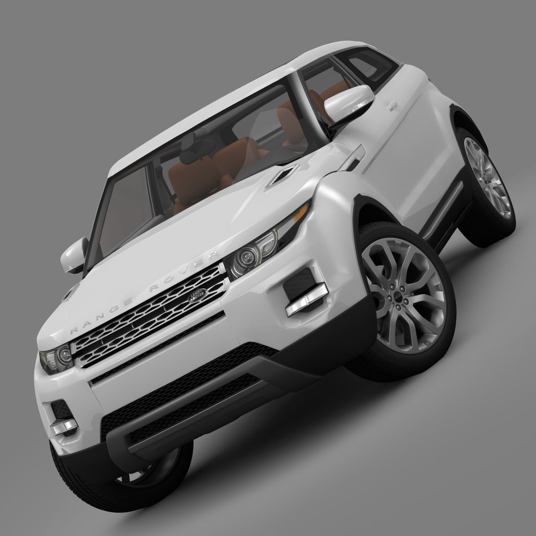 3d land rover range evoque