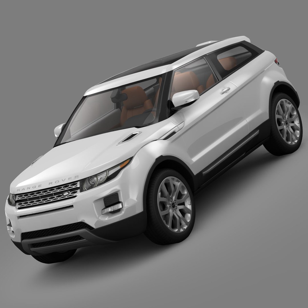 3d land rover range evoque
