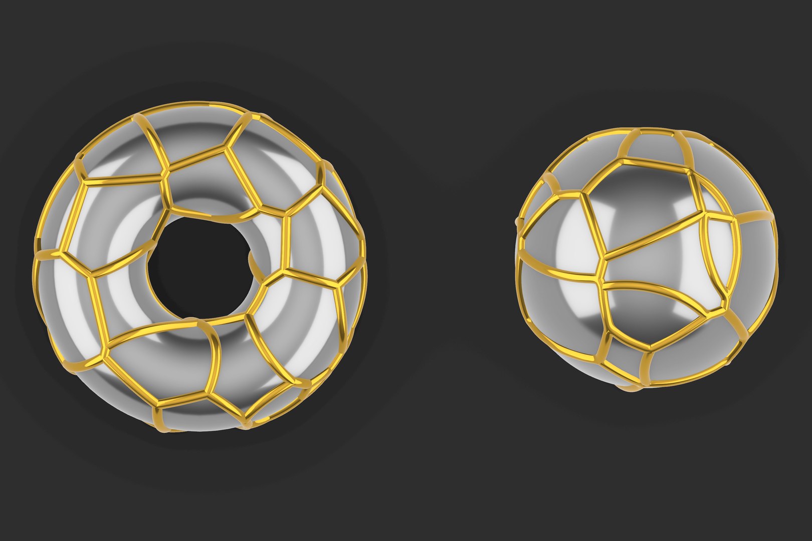 Free 3D Platonic Geometry Voronoi Cages - TurboSquid 1966049