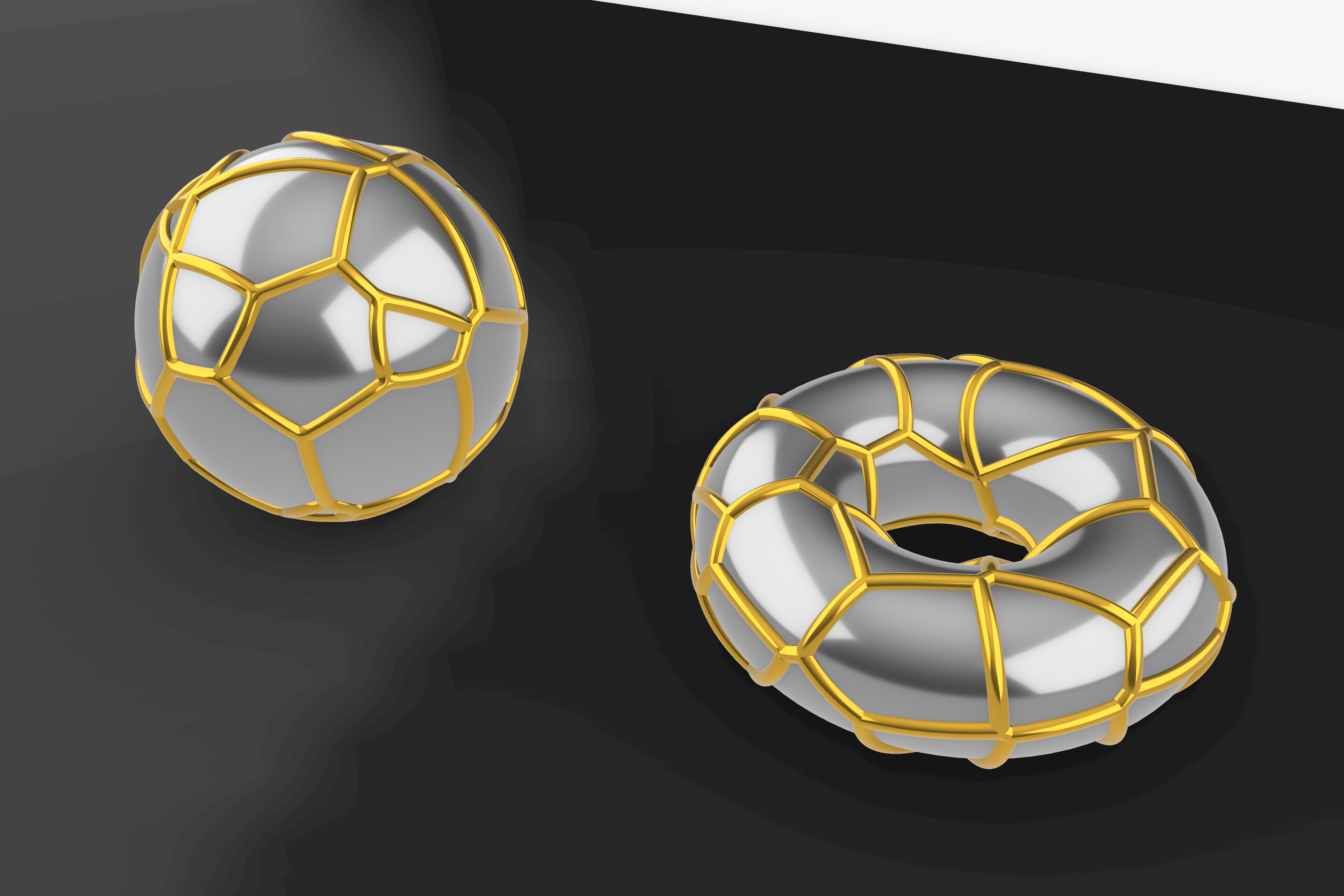 Free 3D Platonic Geometry Voronoi Cages - TurboSquid 1966049