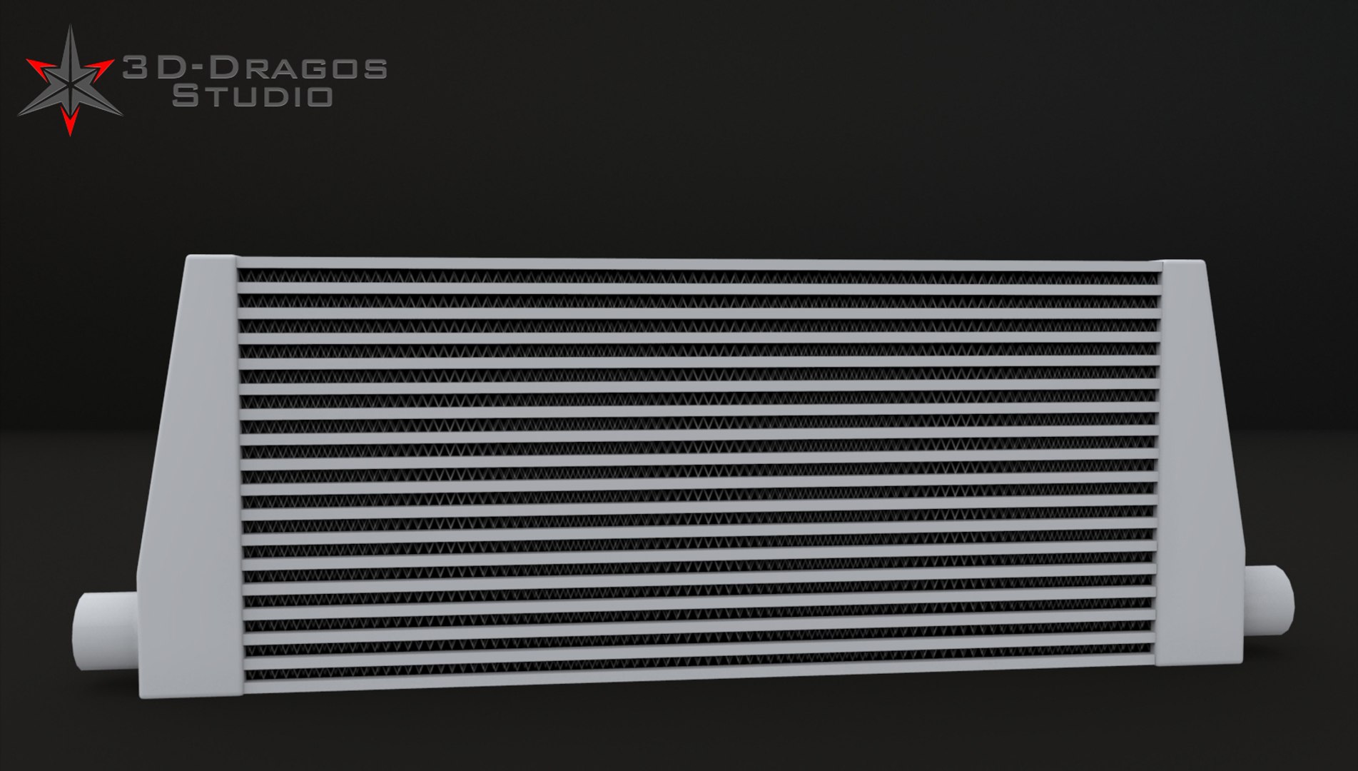 Cooler Intercooler Car-intercooler 3d Model