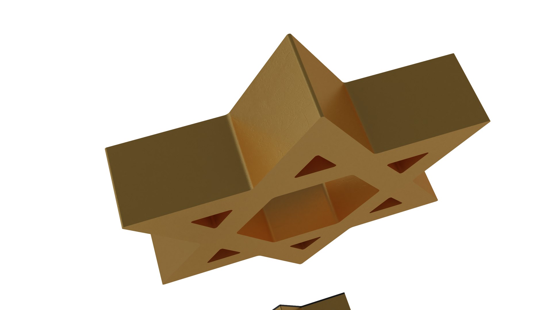 David star 3D model - TurboSquid 1592349