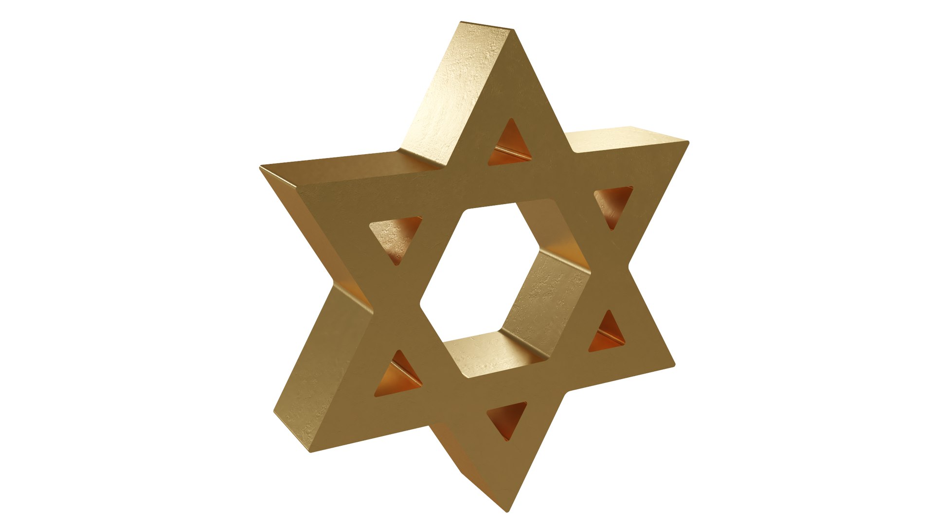 David star 3D model - TurboSquid 1592349