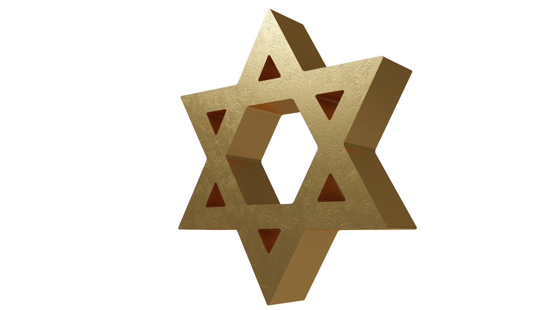 David star 3D model - TurboSquid 1592349