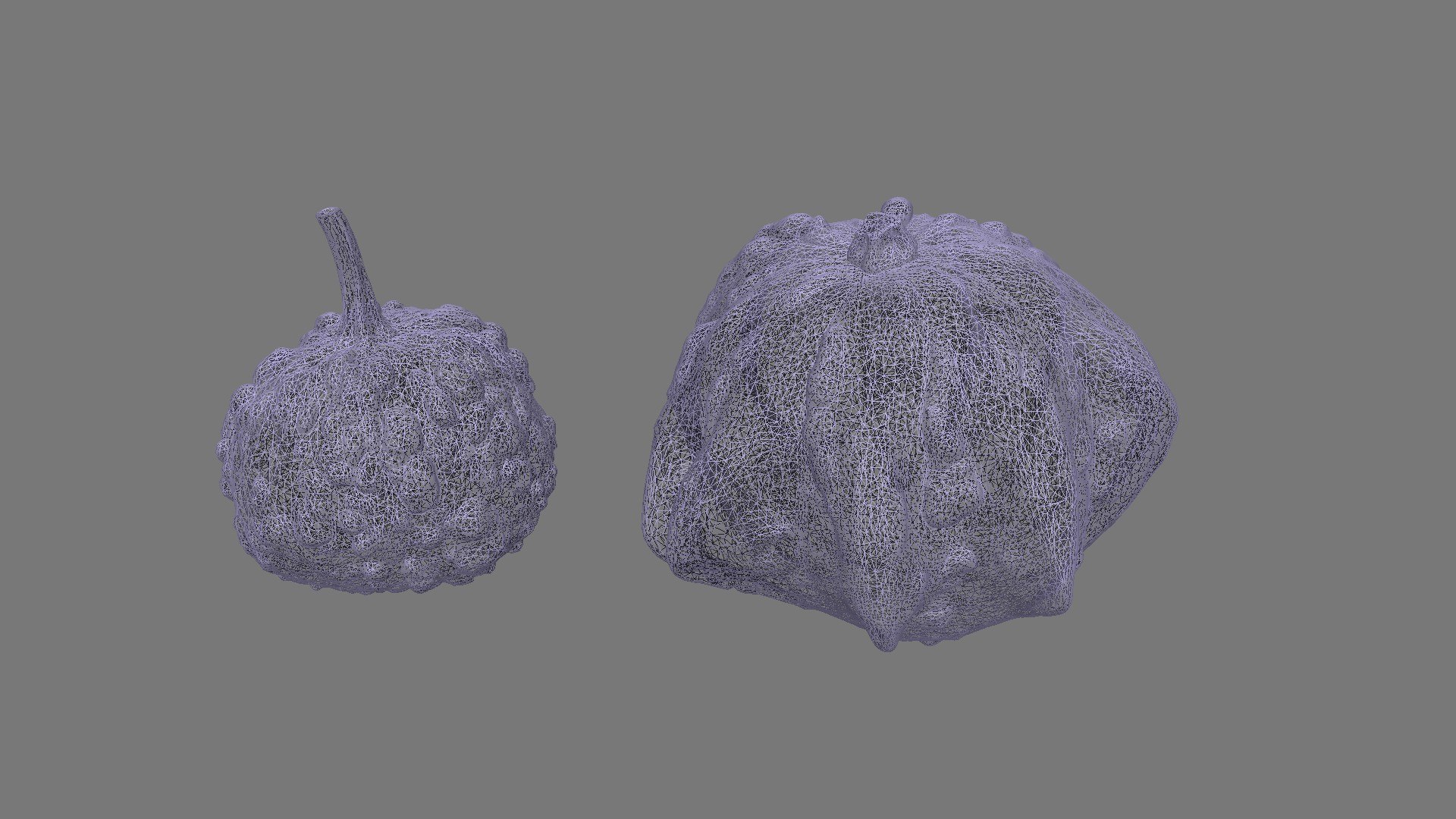 3D Model Fancy Pumpkins 2 - TurboSquid 1983579