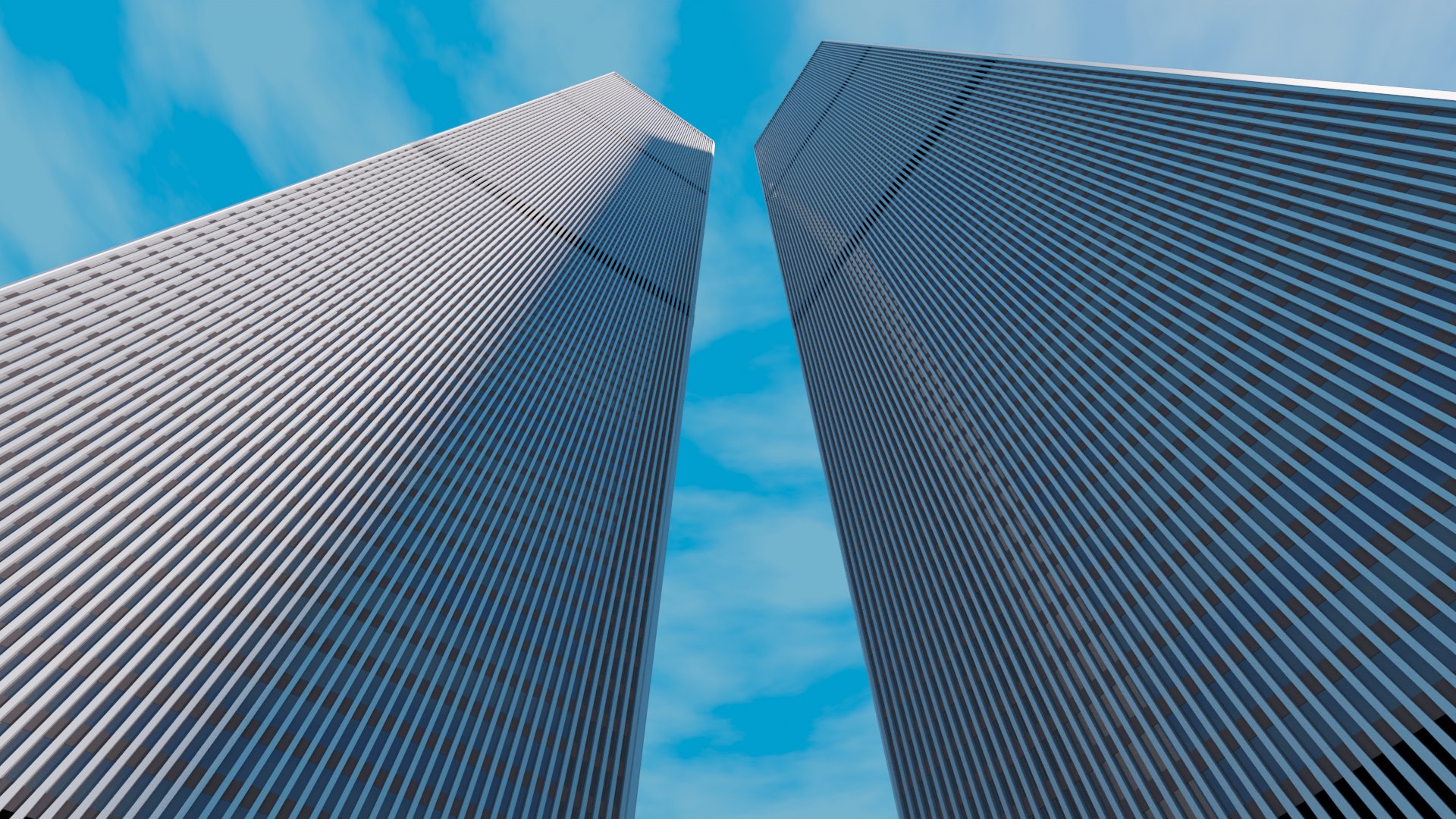 World Trade Center Twin Towers New York City 3D Model - TurboSquid 1728366