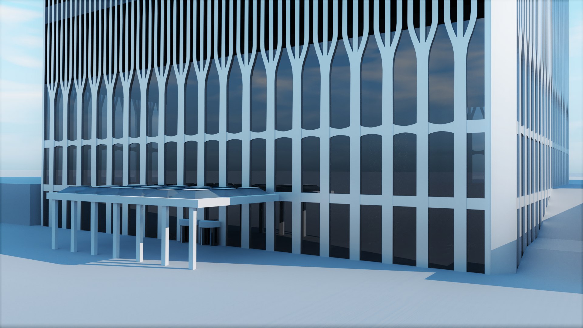 World Trade Center Twin Towers New York City 3D Model - TurboSquid 1728366