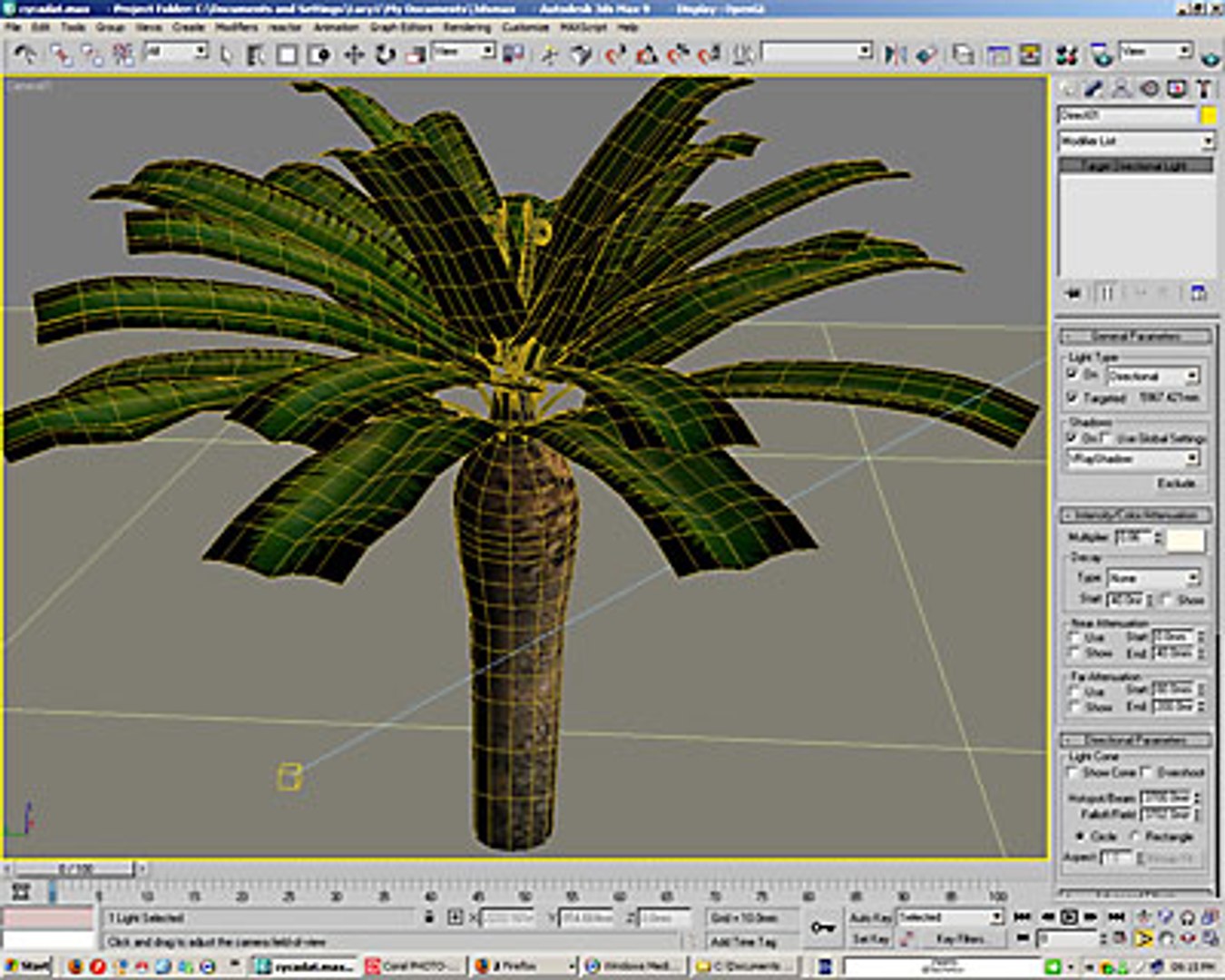 Cycad 3d Model