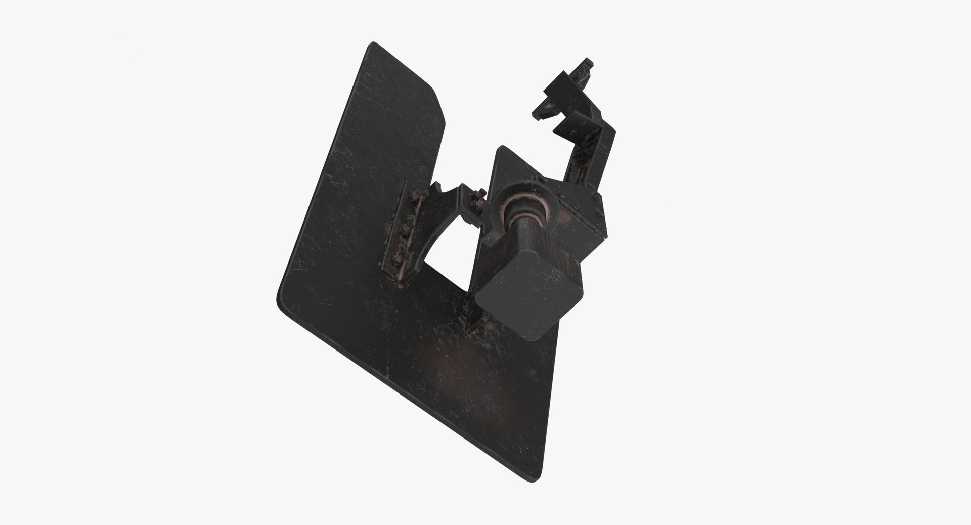 3D minigun m134 mount - TurboSquid 1241920