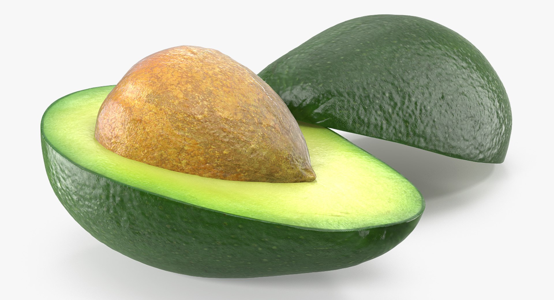 Avocado set seed model - TurboSquid 1177416