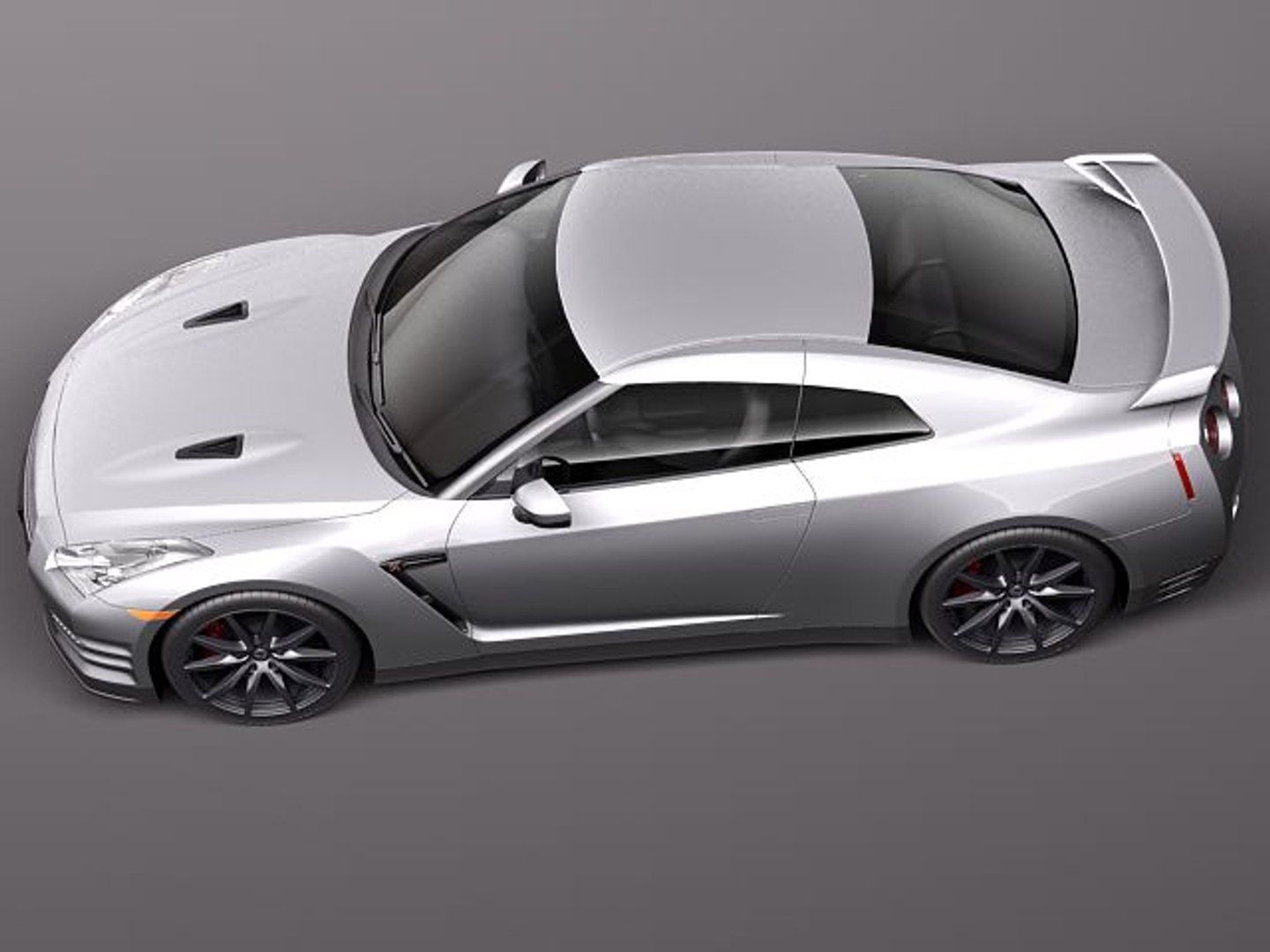 3d Model Nissan Gtr Gt-r 2011